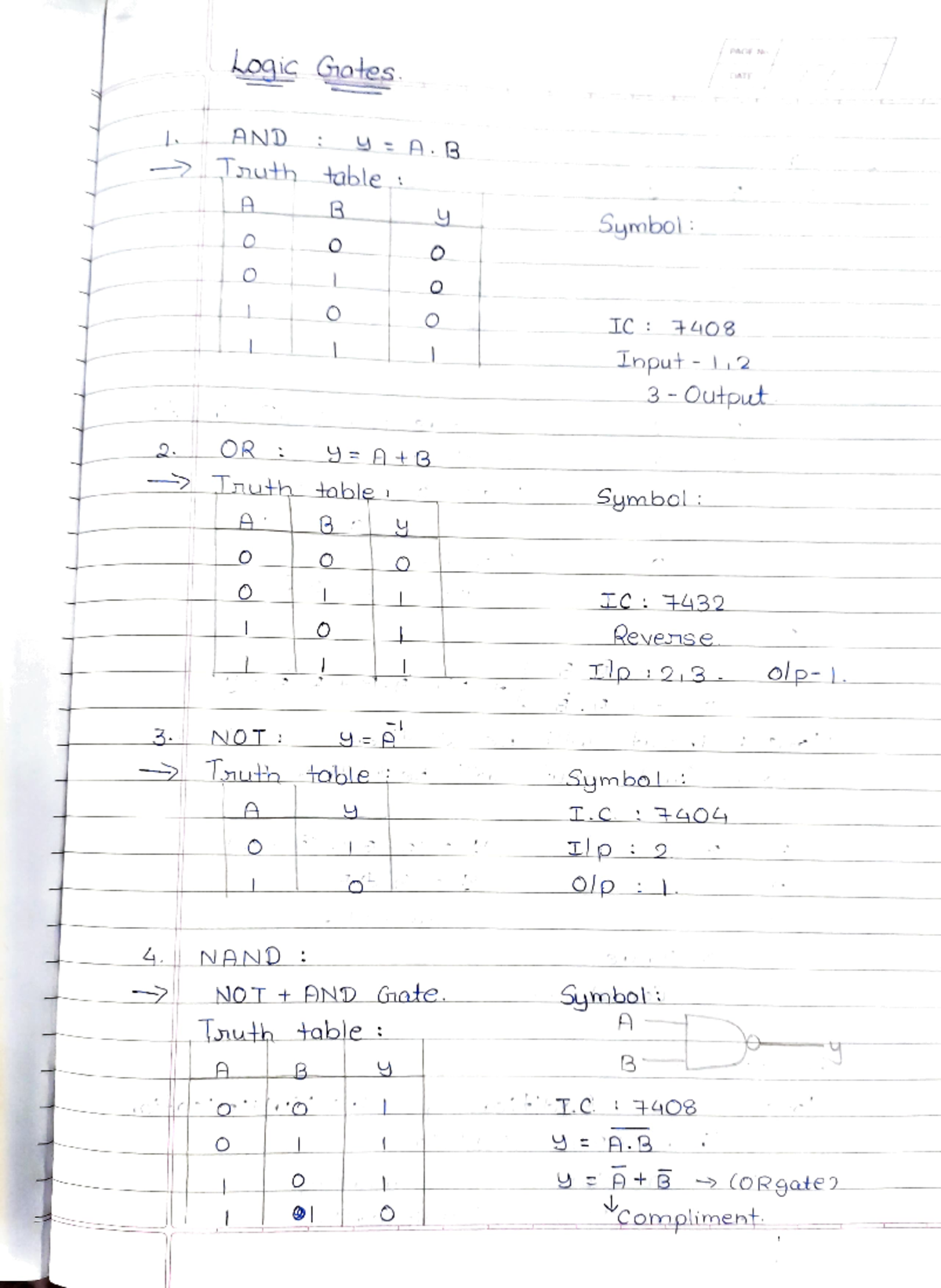 DE - It's contains the lecture notes of number system in digital ...