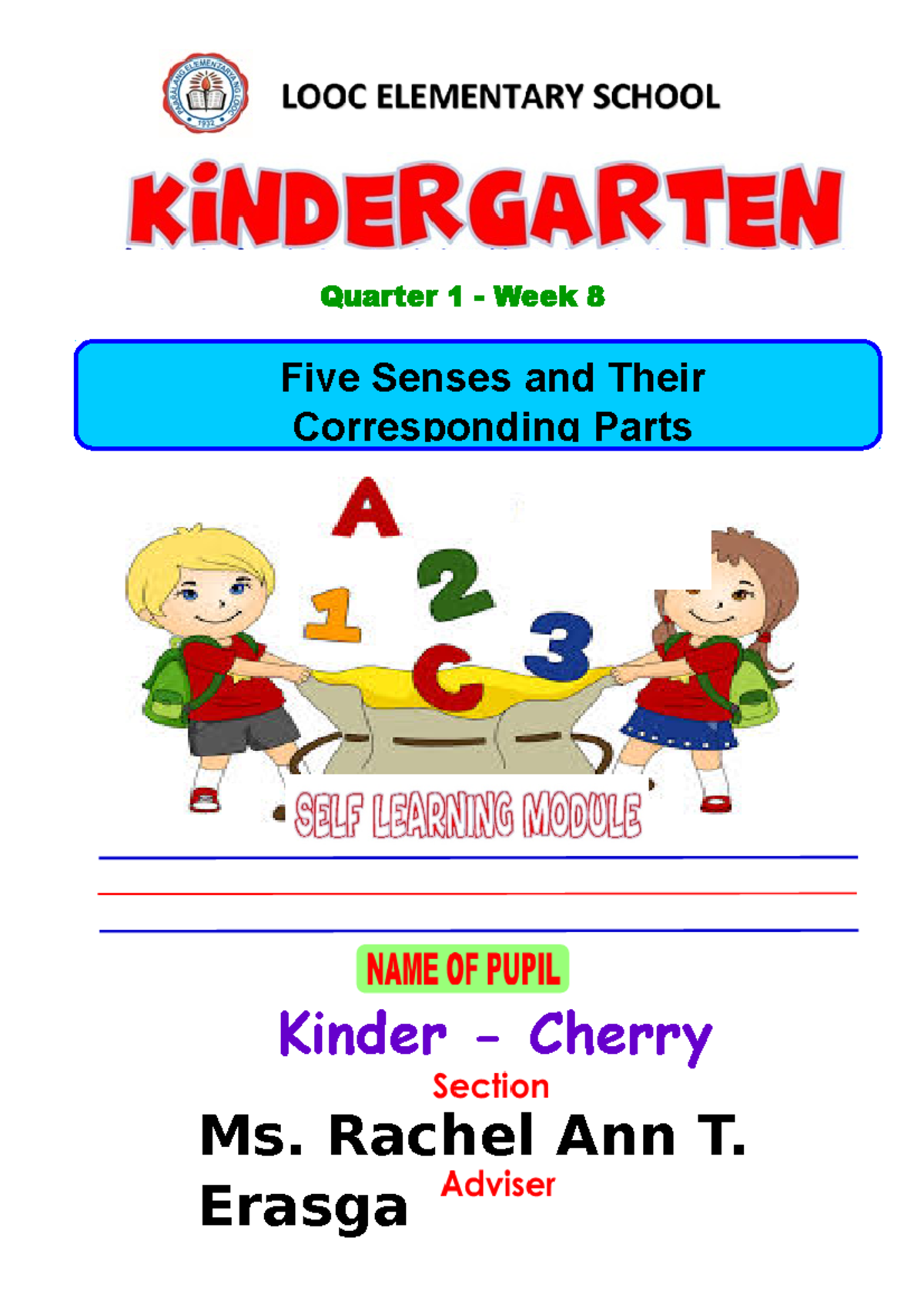 Worksheets Quarter 1 Week 8 - bachelor of elementary education ...