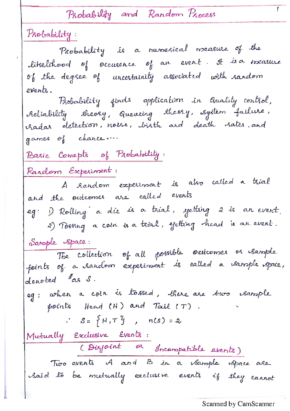 Unit 1 - Lecture Notes - Operating Systems - Studocu