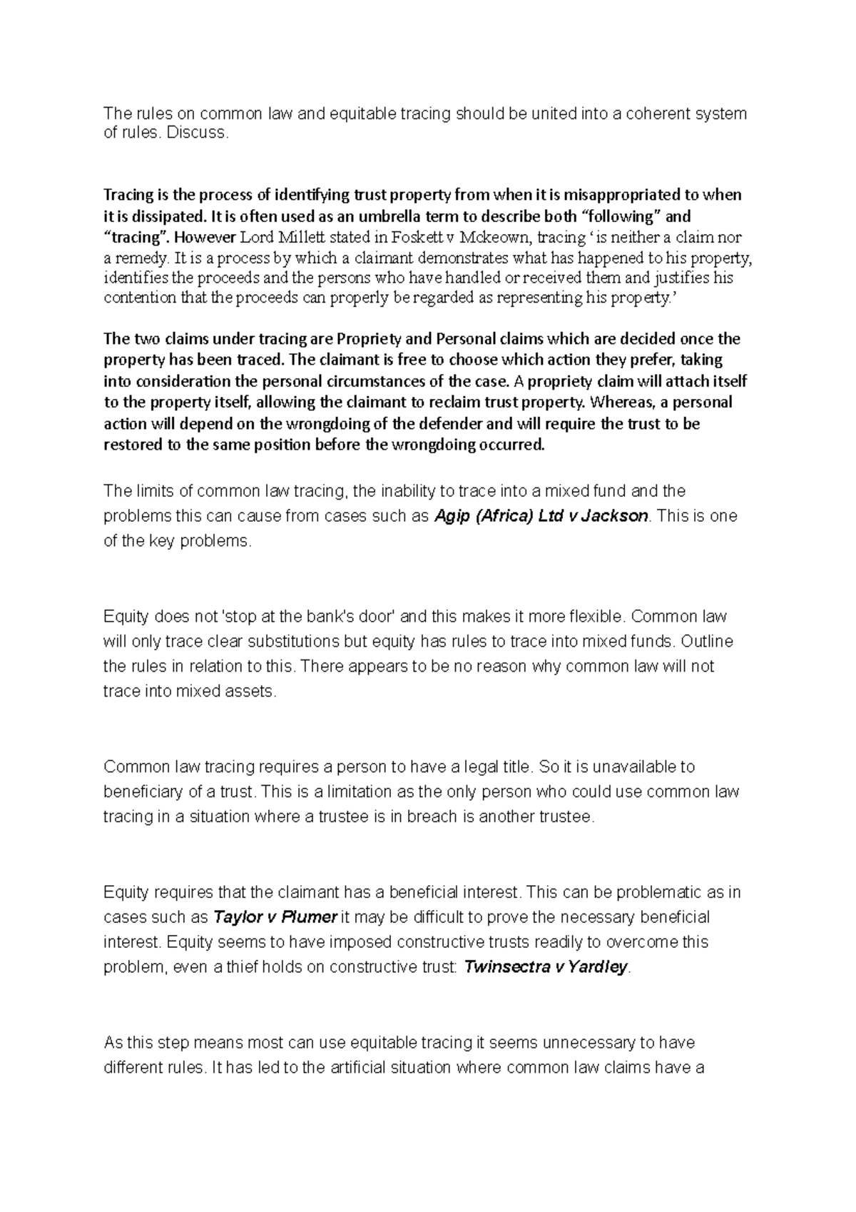 Tracing essay - A helpful resource to achieve a good grade for the ...