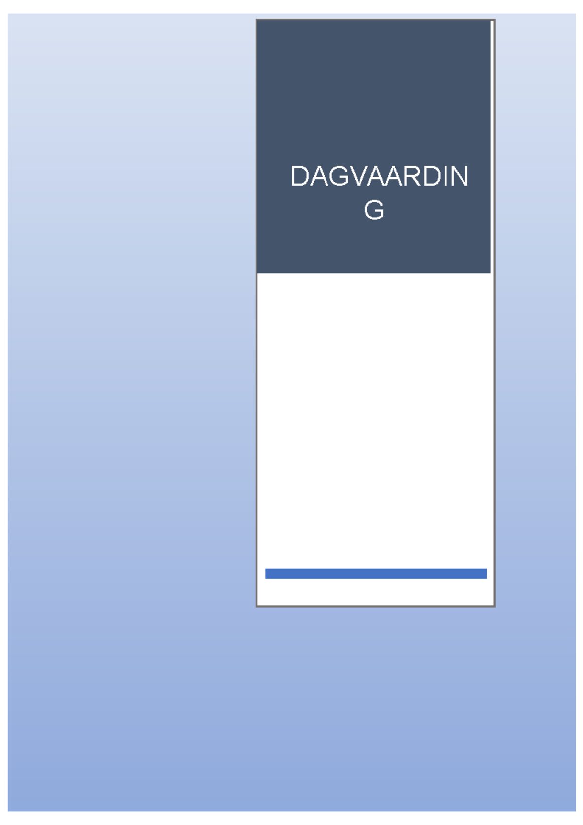 Dagvaarding - DAGVAARDIN G Inhoudsopgave Teneinde: Feiten en ...