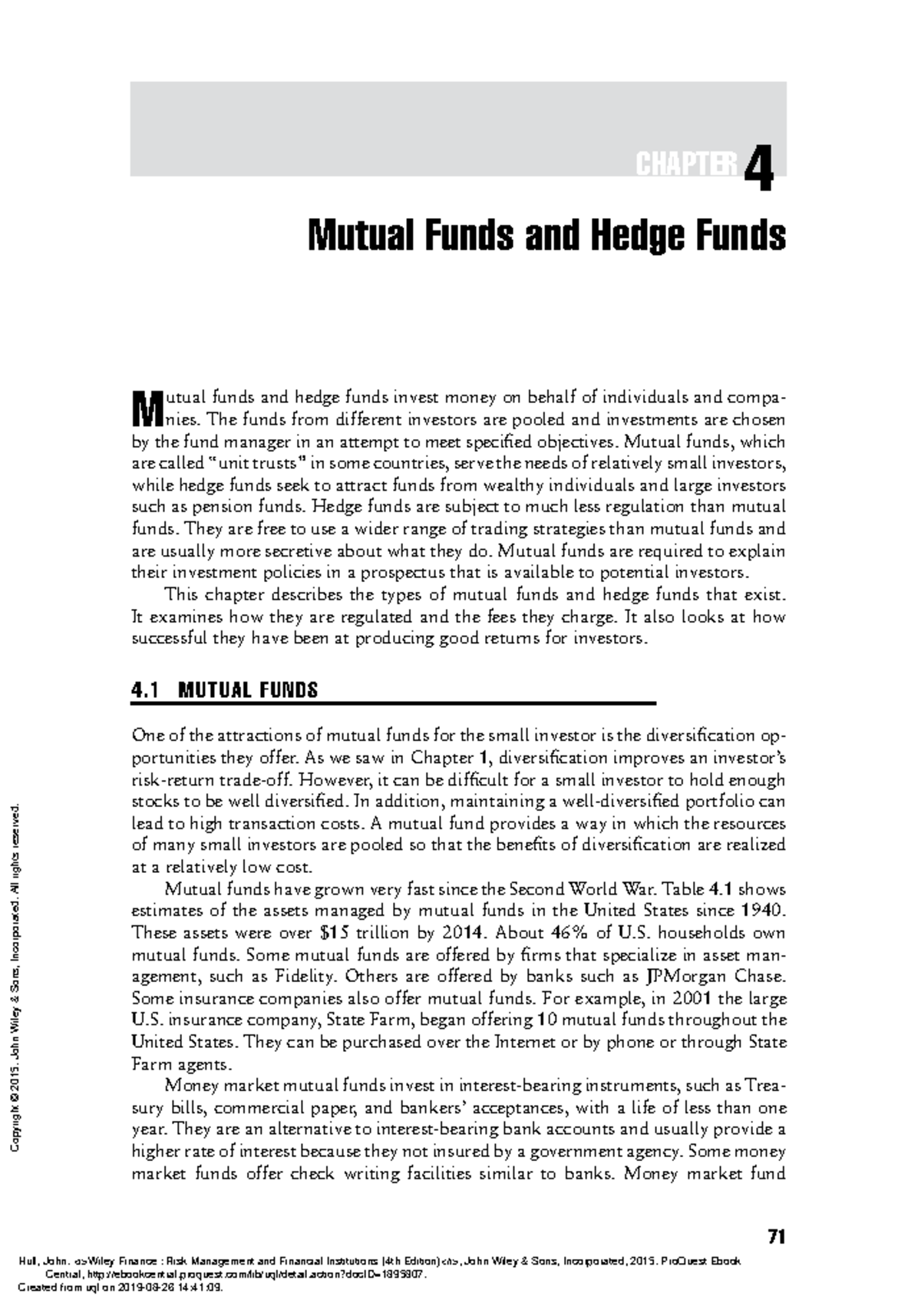 Section 4.1 Wiley Finance Risk Management and Financial Instit ...