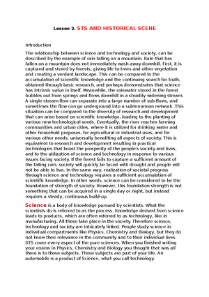 STS - 3 - Science, technology and society - GENE THERAPY When ...