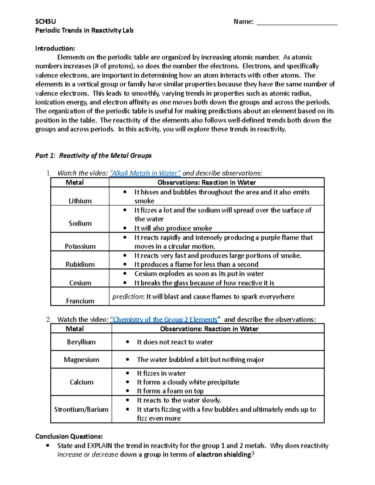 05-periodic trends in reactivity activity - SCH3U Name ...