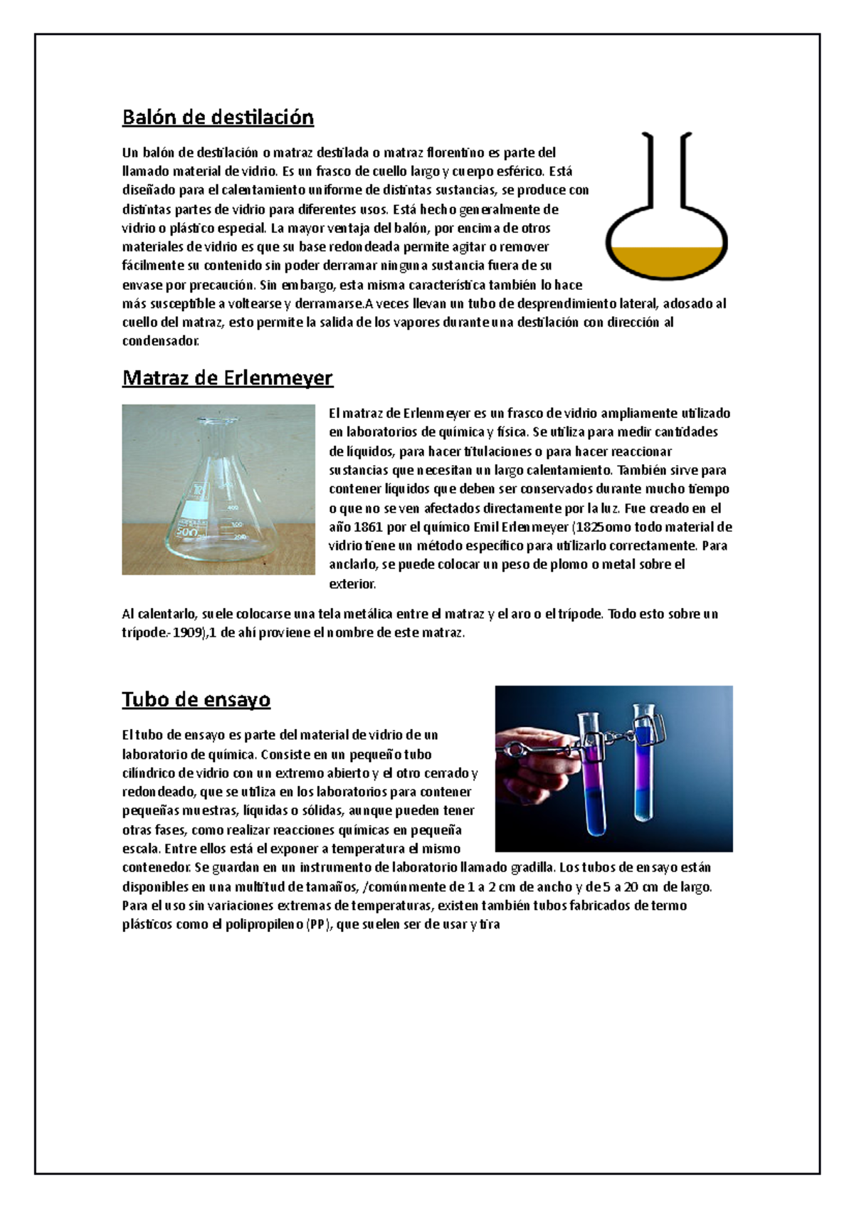 Balón de destilación - Balón de destilación Un balón de destilación o ...