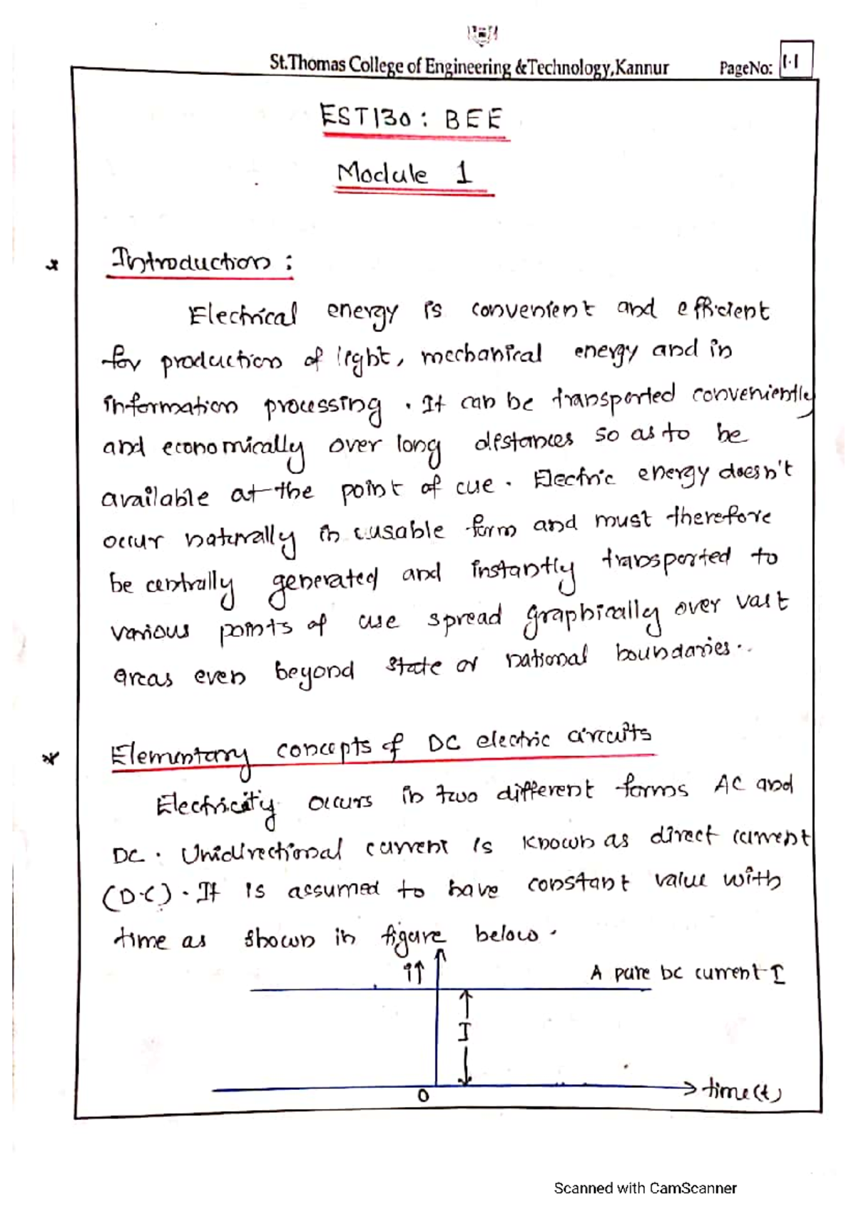 BEC&BEE Module 1 - Basics of Electronics Engineering - Studocu