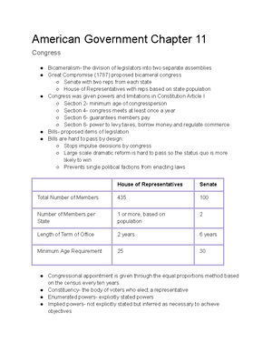 Chapter 8 american gov - professor akemon, class notes - Is the ...