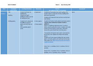 Lesson plan option 3 teacher do student do - Lesson plan title/sequence ...