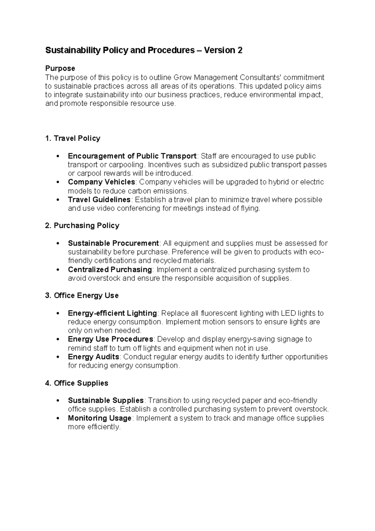 Bsbsus 511 - Revised policy - Sustainability Policy and Procedures ...