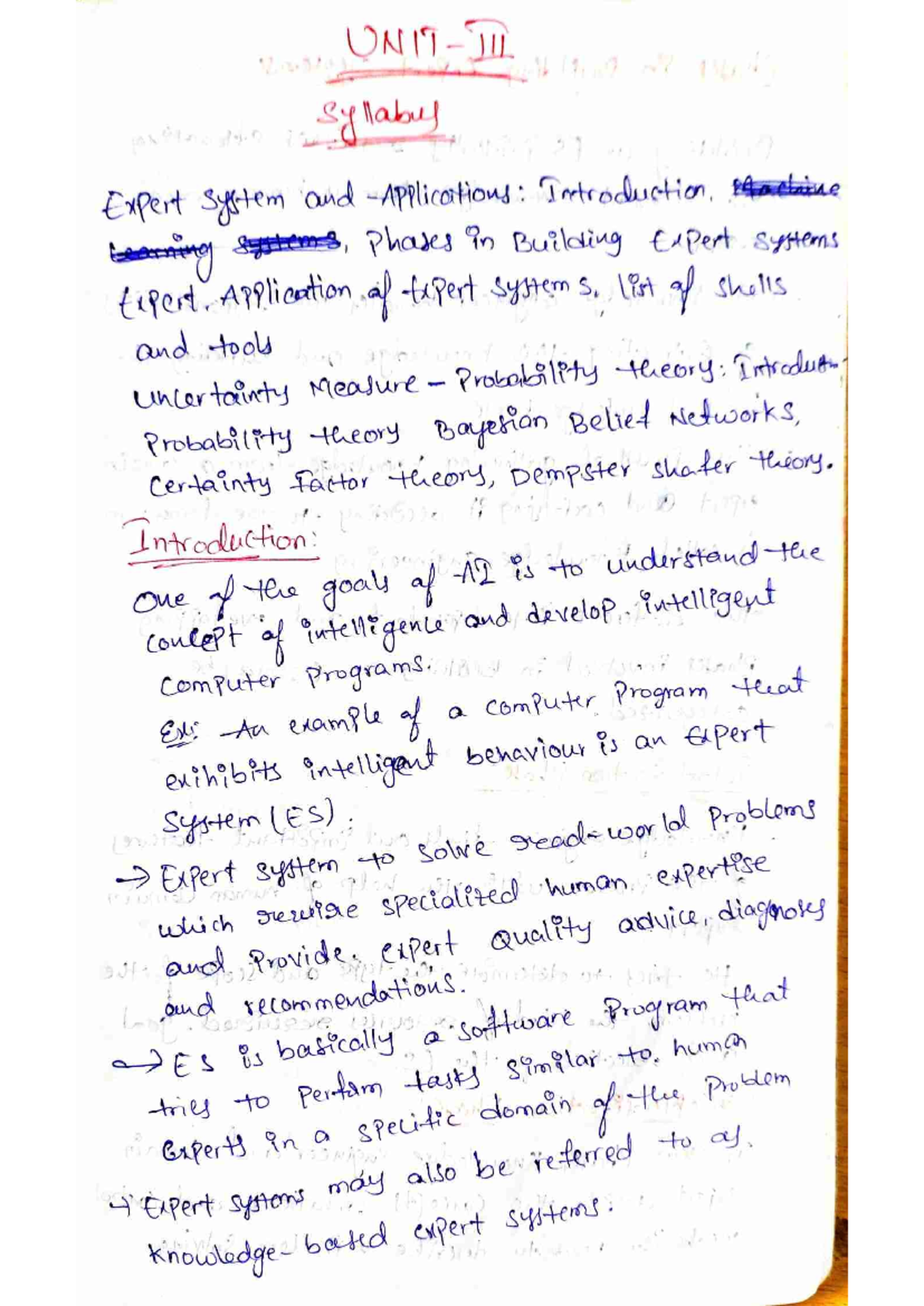 Ai unit 3 part-1 - electronics and communications engineer - Studocu