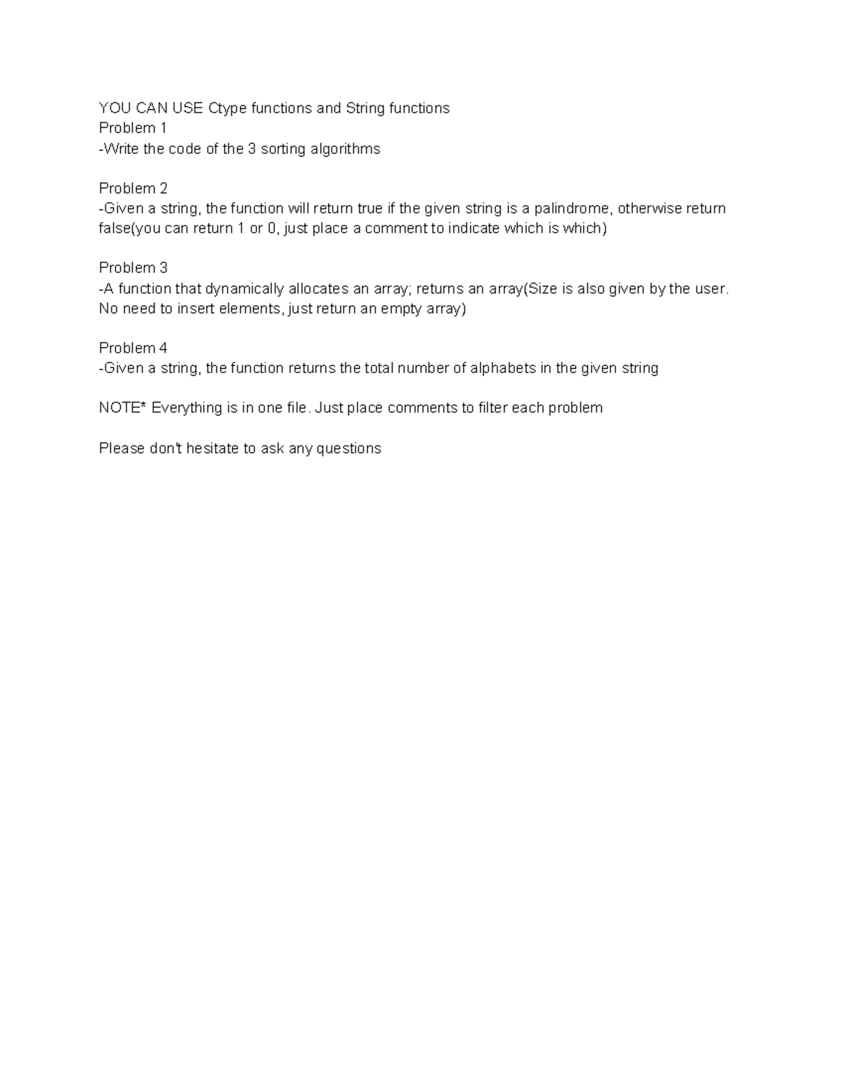 Act 1 Arrays Array Activities You Can Use Ctype Functions And 1513