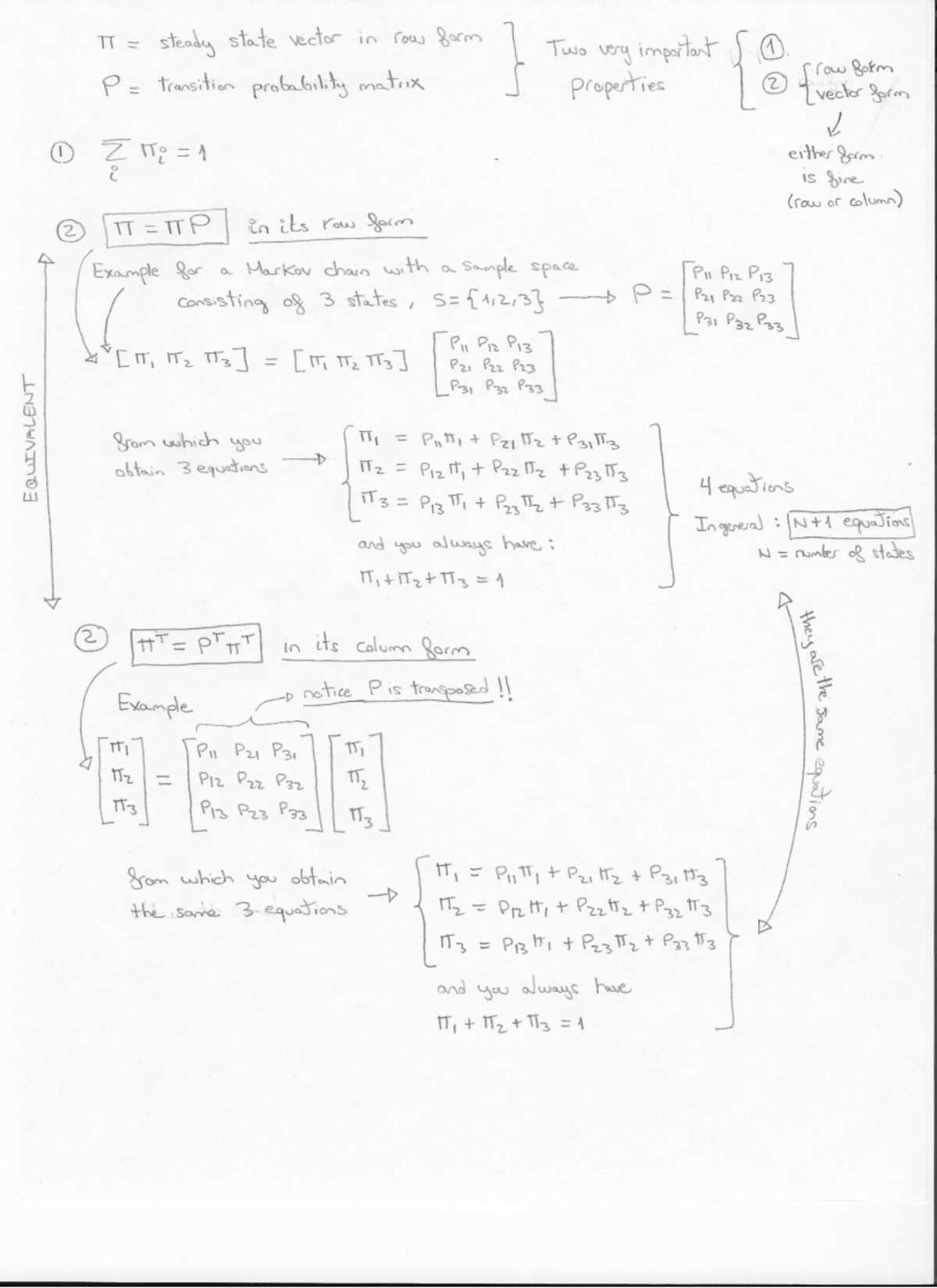 Steady state equations - IE 33600 - Studocu