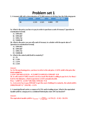 Problem Set 2 solution - Problem Set 2 On January 1, you sold short one round lot (a round lot ...