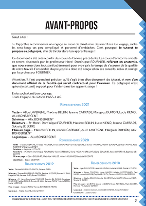 Tb seche FR 29012020 - Sport - SOMMAIRE TOP BODY SÈCHE | Avant-Propos Disclaimer Copyright 1ère ...