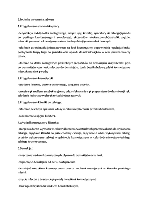 Typy Cer - RODZAJE CER Wywiad Zaczynając zabieg zawsze musimy ...