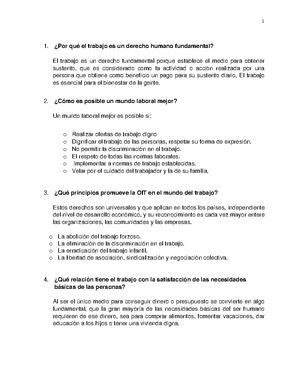 FORO Caracteristicas DEL Trabajo EN Contexto Local - GA4-210201501-AA1-EV02- Foro sobre - Studocu