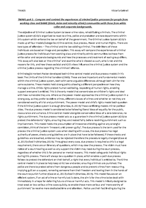 DD105 - OU - Introduction to criminology - Studocu