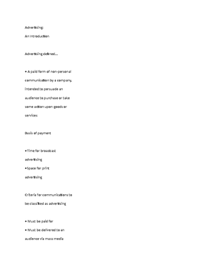 Advertising-Stages and the Triangle Stages in the Ad Cycle - Heuristics ...