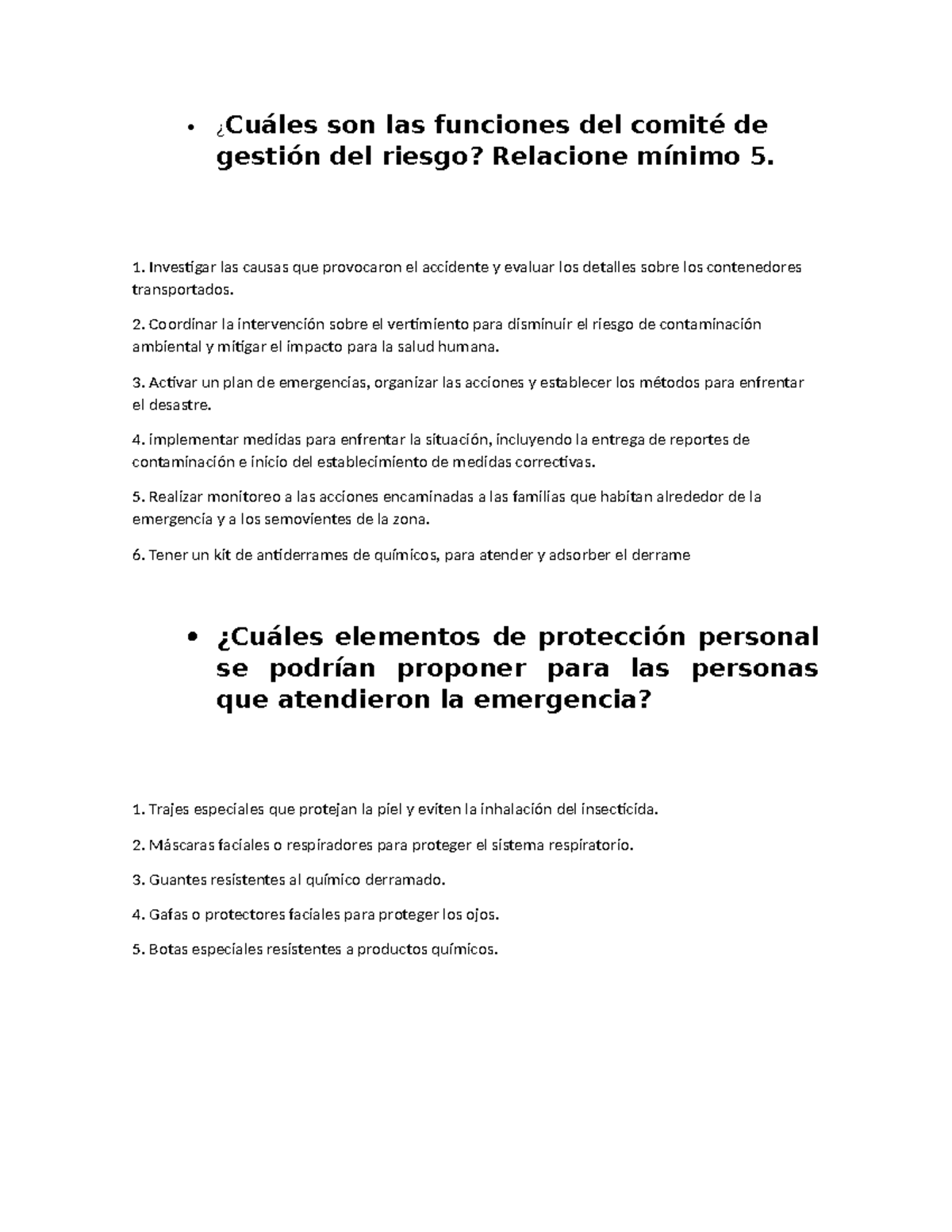 Cuáles son las funciones del comité de gestión del riesgo - ¿Cuáles son ...