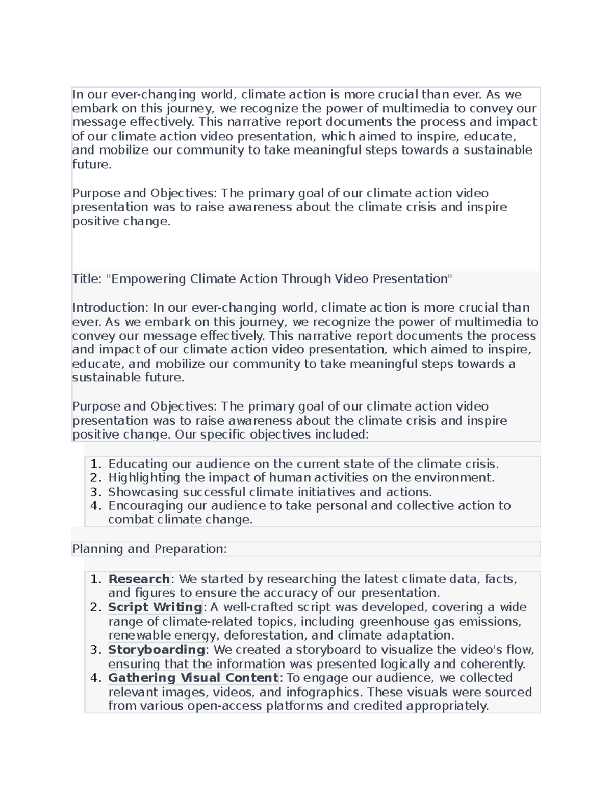 Climate Action - In our ever-changing world, climate action is more ...