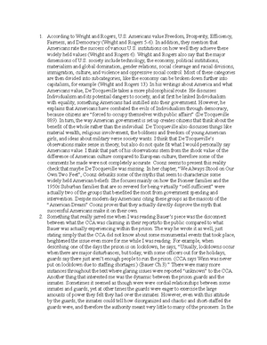American Society QUIZ 2 - Alexander challenges the widespread notions ...