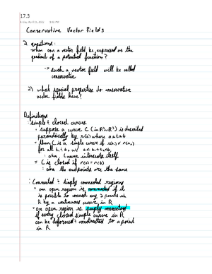 17.6 Surface Parameterization & Surface integrals over Vector Fields ...
