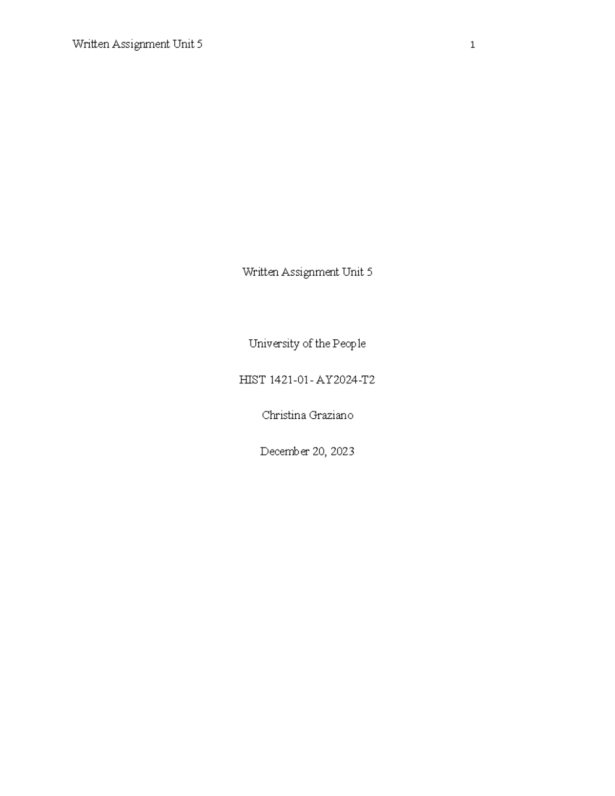 History - Written Assignment The Romans fought four significant wars ...