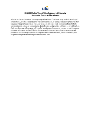 SNHU 107 Module Five Journal - SNHU 107 Module Five Journal Complete ...