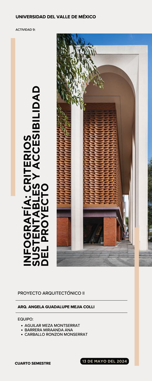 Proyecto arquitectónico - Arquitectura - UVM - Studocu