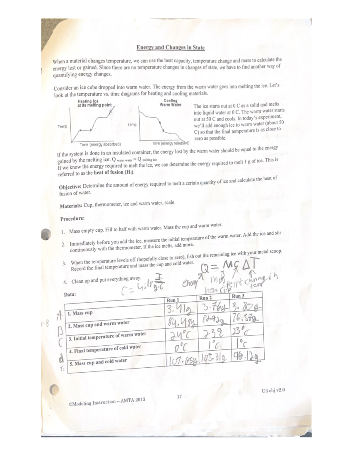 Energy and Changes in State - Studocu