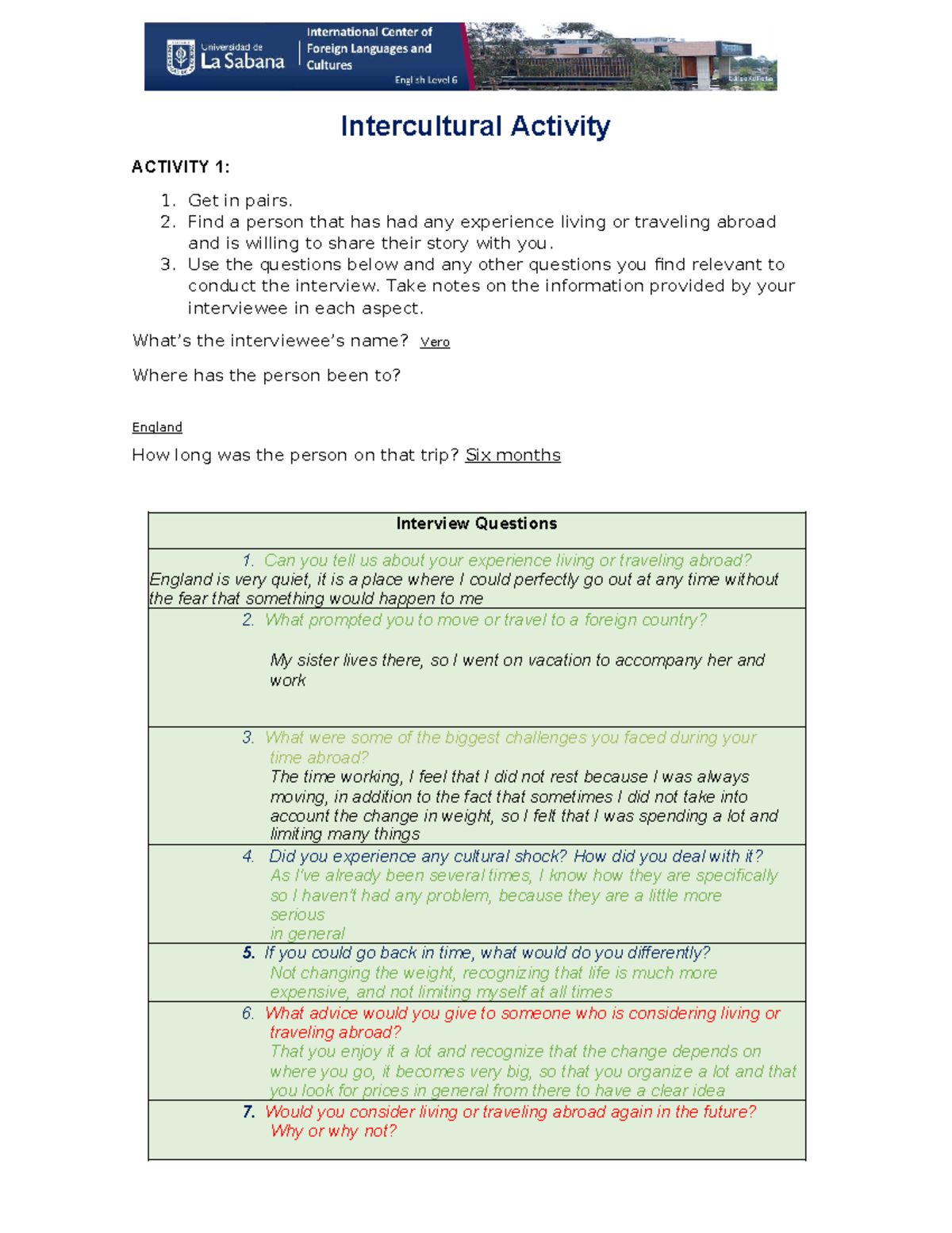 14. Intercultural Activity week 12 ticket in - Intercultural Activity ...