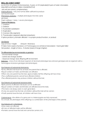 234 2023W1 Week 3 tutorial problem set 2023 - Week 3 Tutorial Week 3 Tutorial –Genes, Gene - Studocu