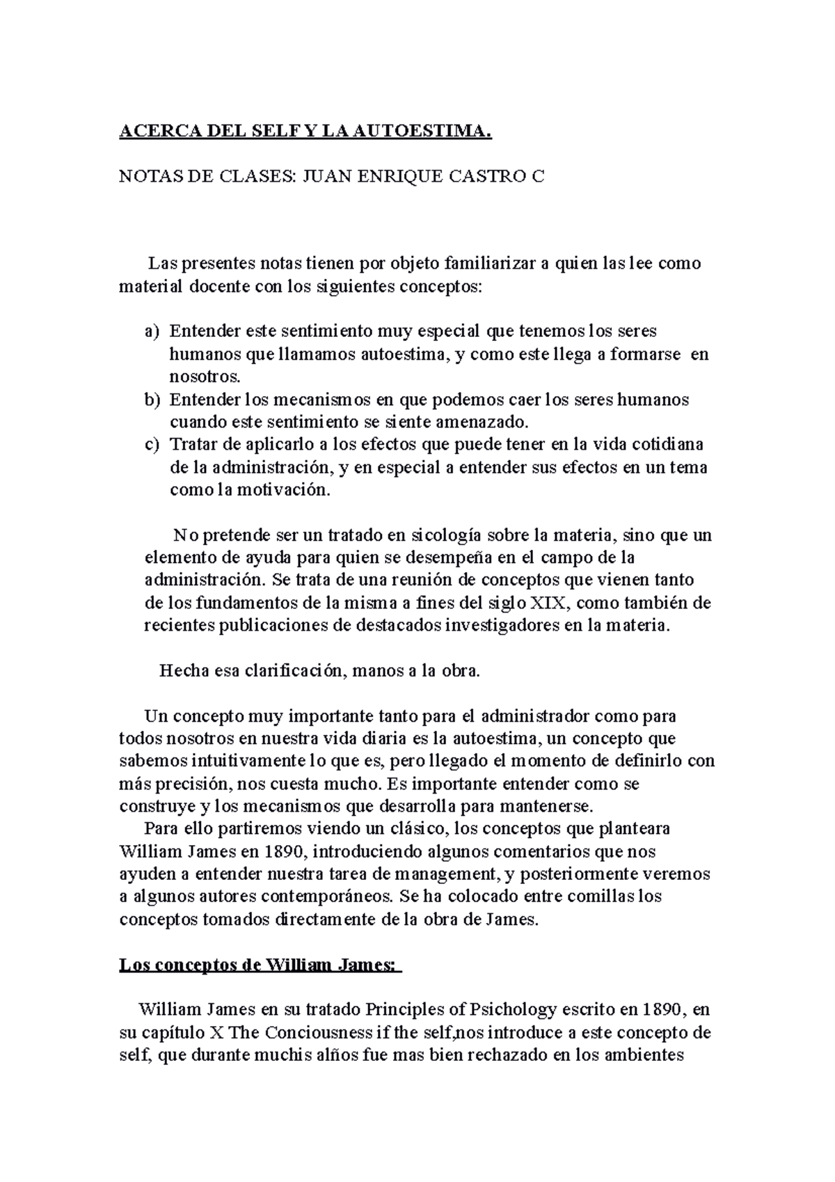 Acerca del Self y la autoestima rev jun 2010 - ACERCA DEL SELF Y LA ...