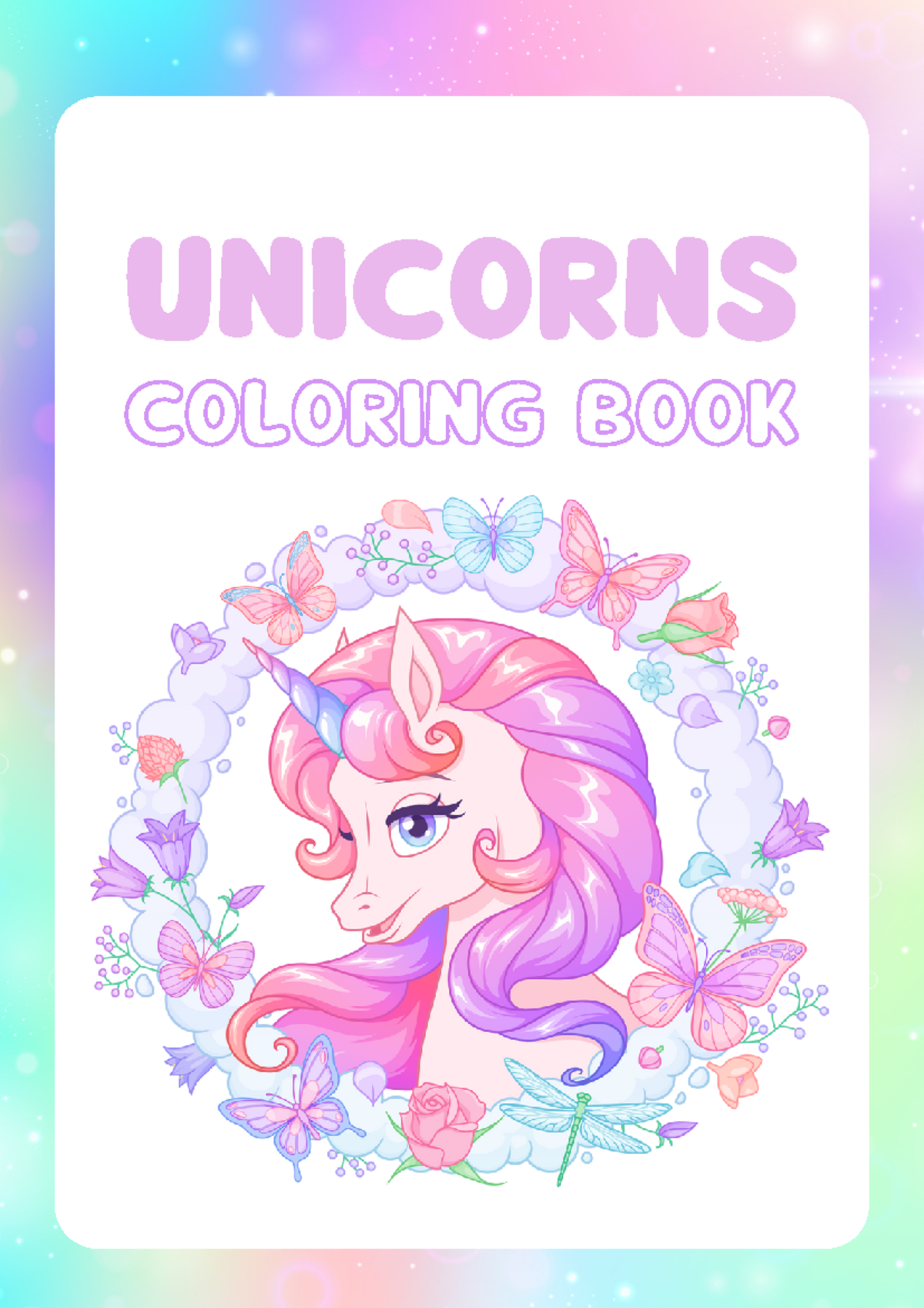Unicorns Coloring Book - Art Appreciation - COLORING BOOK UNICORNS ...