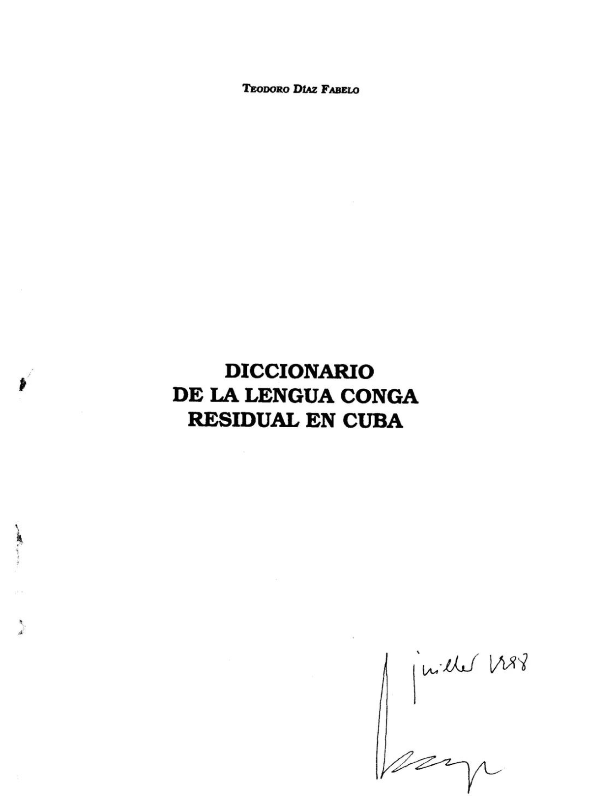 Diccionario hhhhhgg - TEODORO DIAZ FABELO DICCIONARIO DE LA LENGUA ...
