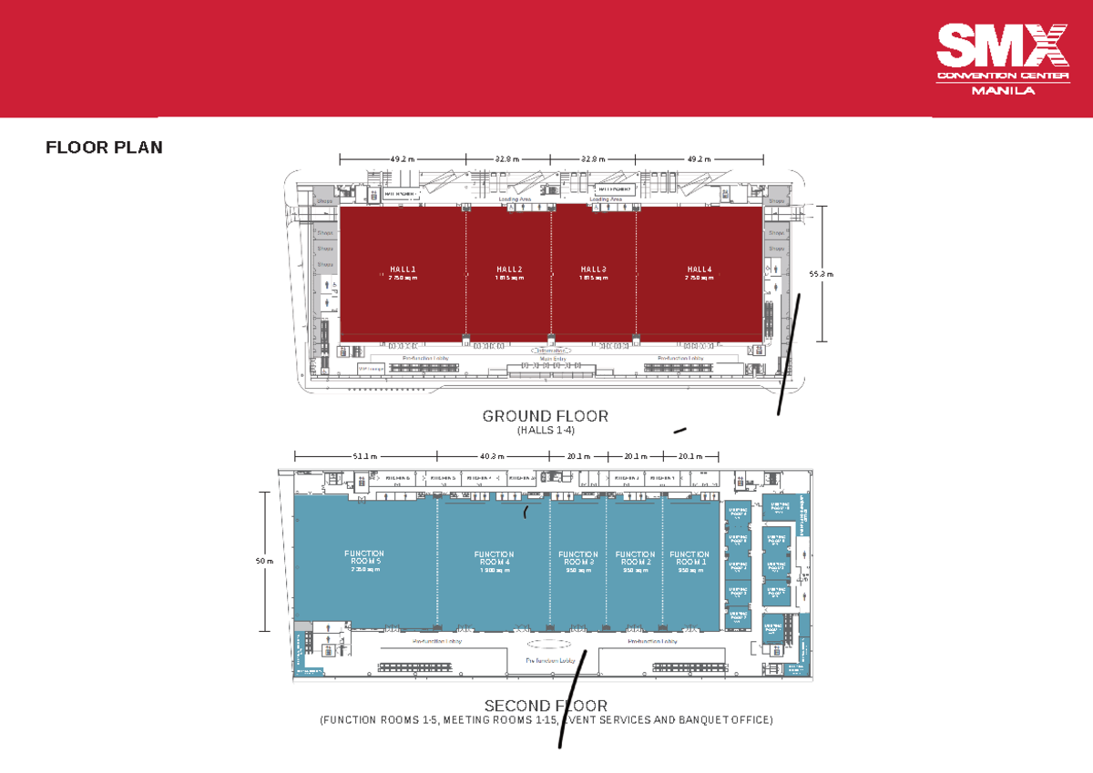 Manila Capacity-2019 - NONE - GROUND FLOOR (HALLS 1-4) SECOND FLOOR ...