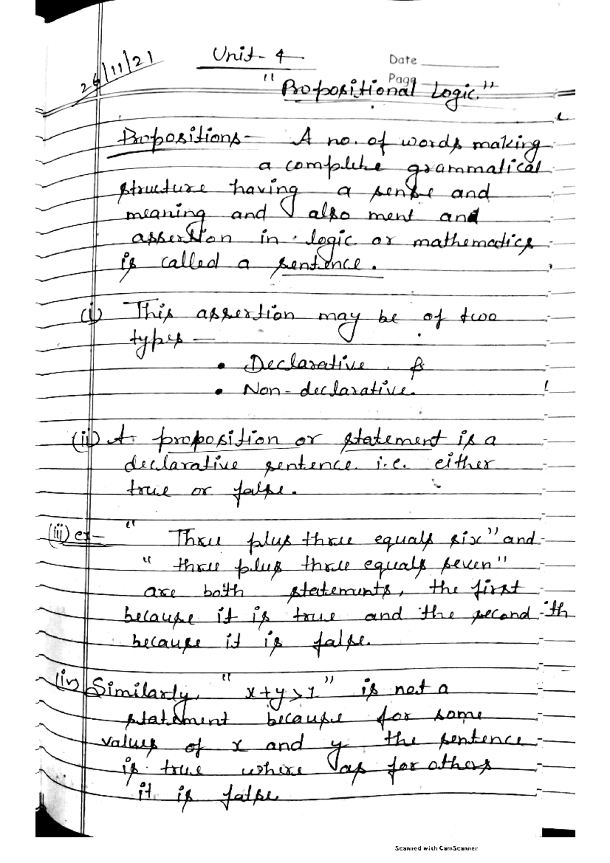 Dstl U 4 - Engineering Mathematics I - Studocu