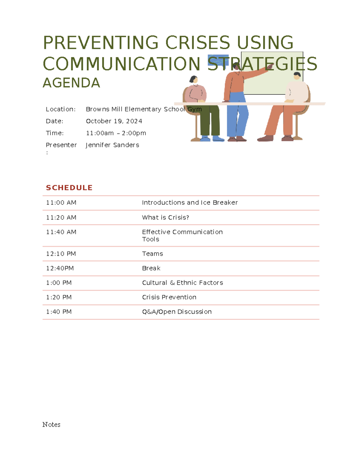 HSE335 5-1 Preventing Crises Using Communication Strategies - PREVENTING CRISES USING ...