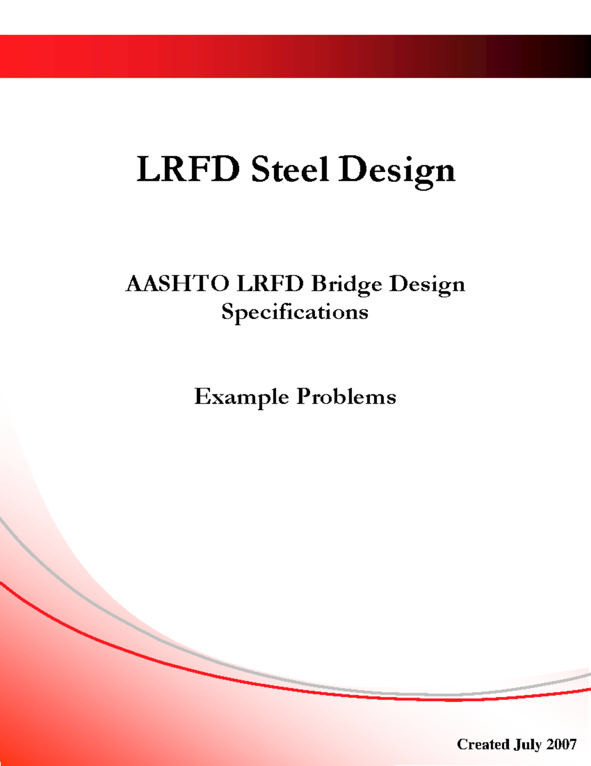 139-LRFD Steel Design Example Problems Handout - LRFD Steel Design ...