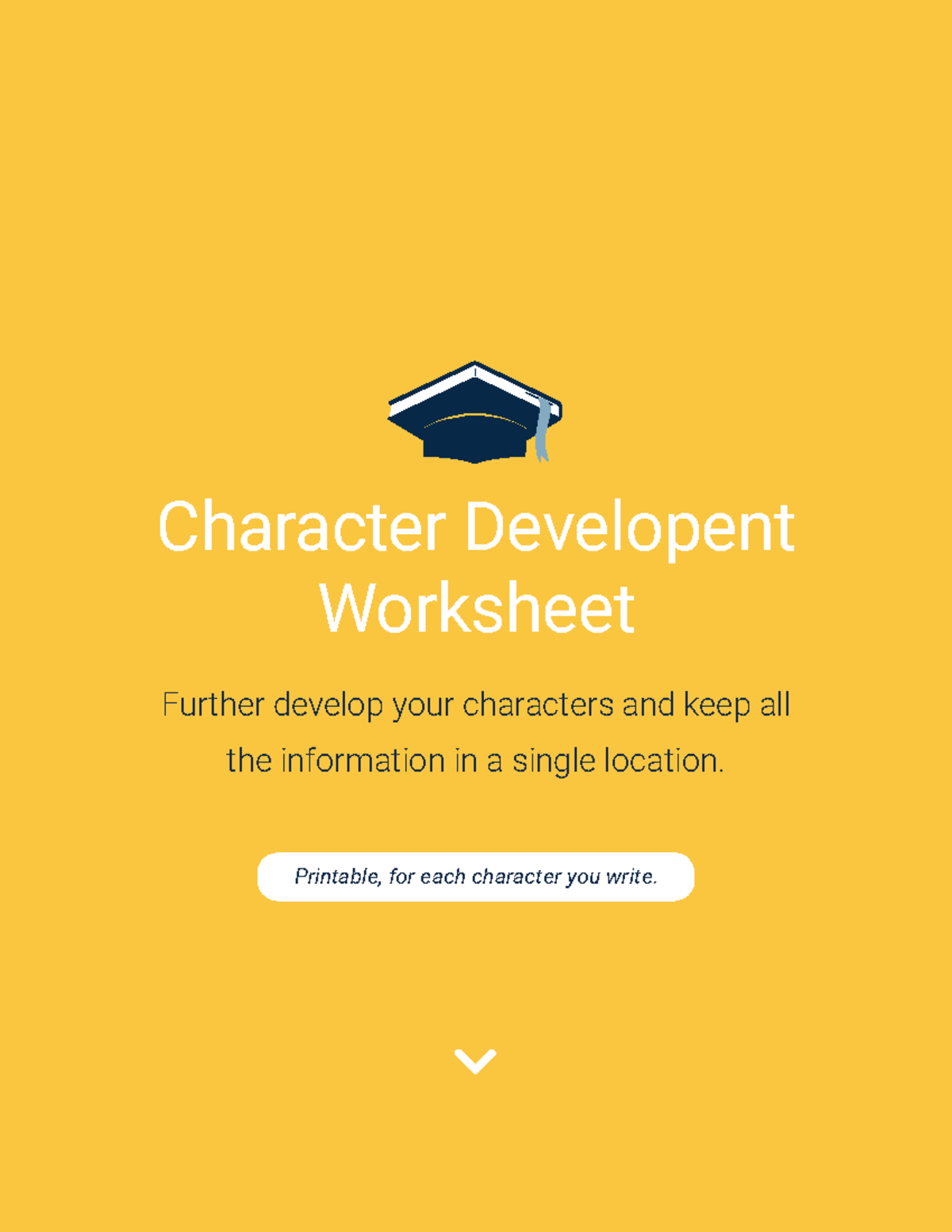 Character-Development-Worksheet - Character Developent Further develop ...