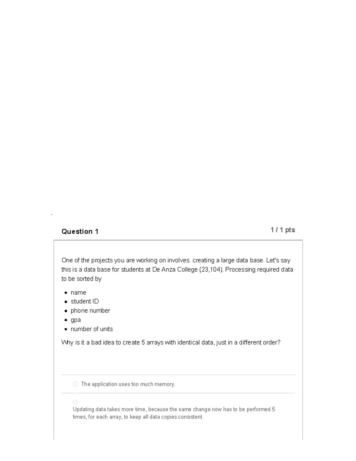 CP_ Quiz (Homework 4) Winter 2021, questions and answers - CP: Quiz ...
