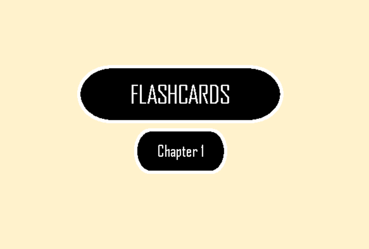 Vocabulary Flash Cards - FLASHCARDS Chapter 1 Synonyms Definition ...