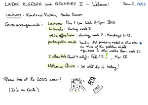LAG-Skills 11 - Problem sheet - 4CCM113A Autumn 2021 Linear Algebra and ...
