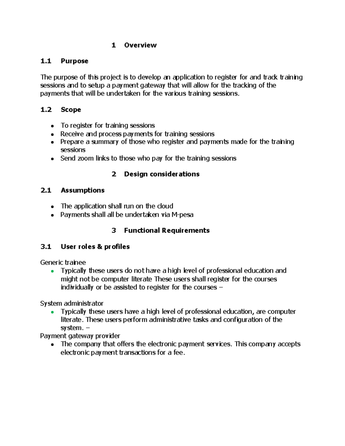 Design and Development of a Training System v 1 4 - Computer Technology ...