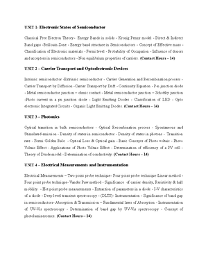 SPCM Syllabus - Just - Course Code 21PYB102J Course Name SEMICONDUCTOR ...