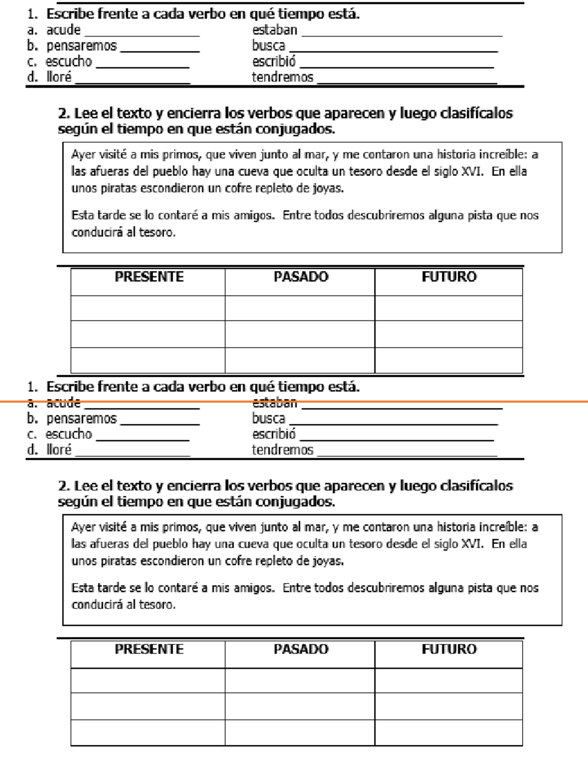 Tarea LOS Verbos - mmmmmmmmmmmmmmmmmmmmmmm - Lengua Materna - Studocu