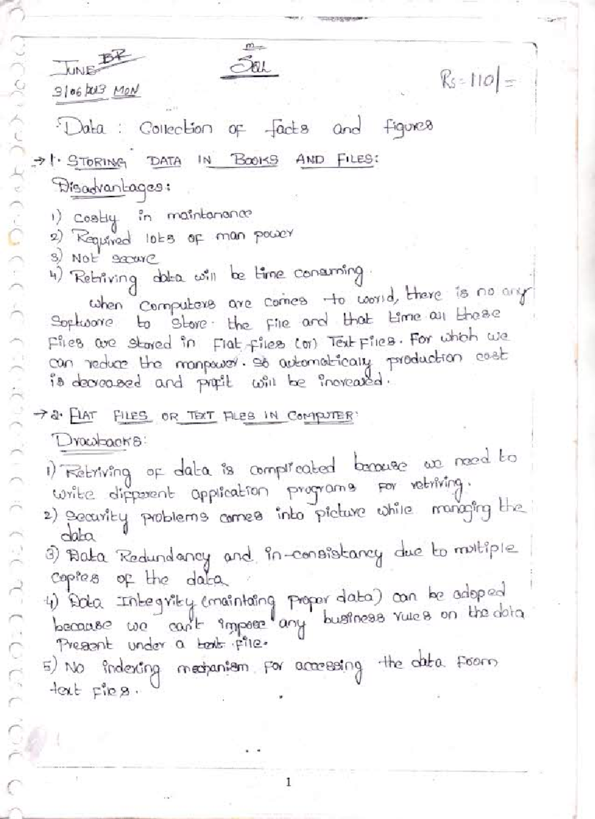 SQLServer Training Notes 01 Bangar Raju - DBMS - Studocu