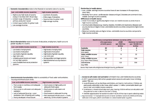Hhd unit 4 aos 2 notes - Objectives: end extreme poverty, fight ...