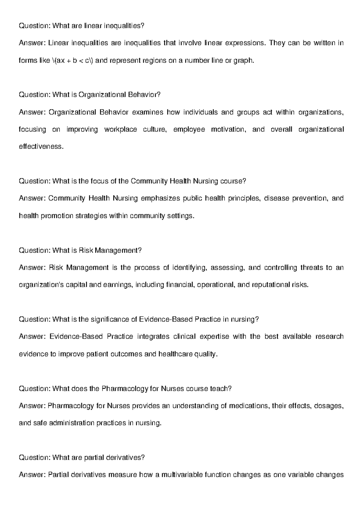 Omnipotences superaffiuence quasi-impartial - Question: What are linear ...