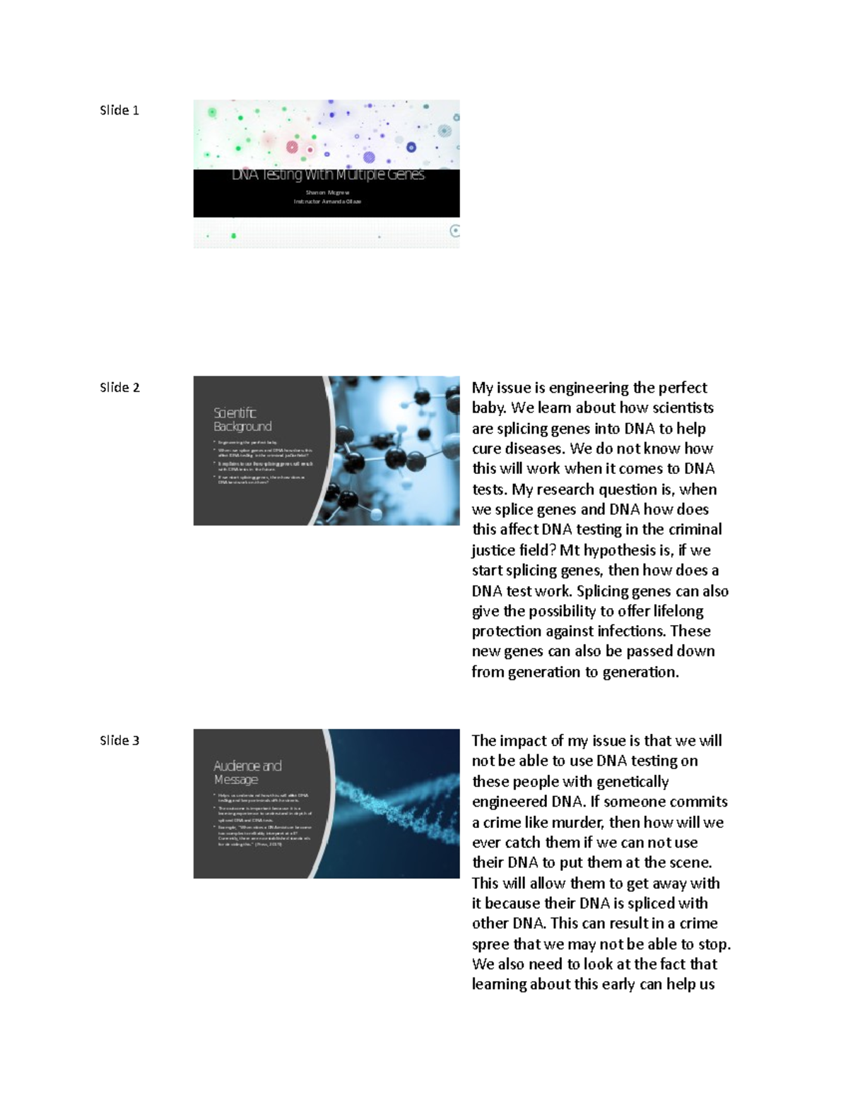 Slide 1 - power point - Slide 1 Slide 2 My issue is engineering the ...